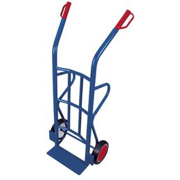 VARIOfit Stahlrohrkarre 250 kg Vollgummibereifung Typ XXL - Enzianblau