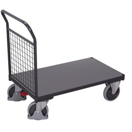 VARIOfit Drahtgitter Stirnwandwagen 500 kg Traglast Typ M + EasySTOP - Anthrazitgrau