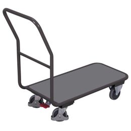 VARIOfit Magazinwagen Typ L + EasySTOP - Anthrazitgrau