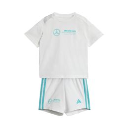 adidas Performance Sportanzug 'Mercedes - AMG Petronas Formula One Team' Jungen Größe 56 aqua / weiß