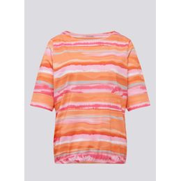 Rabe T-Shirt Damen Gr&ouml;&szlig;e M himmelblau / mandarine / pink / rosa
