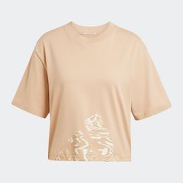 adidas Sportswear Funktionsshirt Damen Größe XXL creme