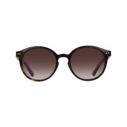 Woodfellas 10777 | Unisex-Sonnenbrille | Fassung: Vollrand, Rund, Acetat, Braun | Glasfarbe: Braun
