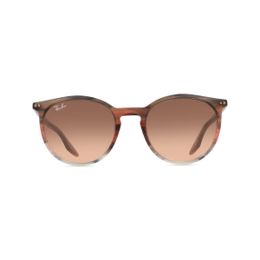 Ray-Ban RB2204 | Unisex-Sonnenbrille | Fassung: Vollrand, Panto, Acetat, Braun Gestreift | Glasfarbe: Rose