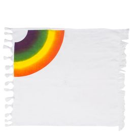 Zoeppritz Tischw&auml;sche Sale #331 Rainbow 50x50 beige - white 100% Baumwolle
