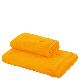 Zoeppritz Handt&uuml;cher Superwuschel 50x100 yellow - gold 100% Baumwolle