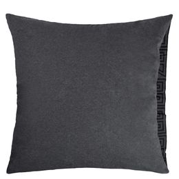 Zoeppritz Kissenbezug Chill Out 80x80 Kissenbezug grau - charcoal 100% Baumwolle