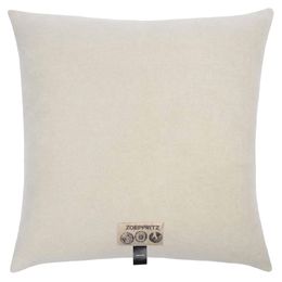 Zoeppritz Kissen Soft-Fleece 50x50 beige - clay