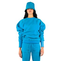 Zoeppritz Tops Soft-Fleece Sweater XL blau - cyan