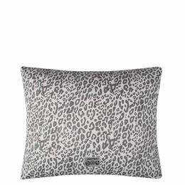Zoeppritz Kissenbezug Easy Leopard 70x90 grau - tahiti pearl