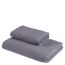 Zoeppritz Handt&uuml;cher Superwuschel 30x50 grau - rock 100% Baumwolle