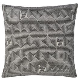 Zoeppritz Kissen Soft-Fleece Legacy 50x50 grau - light grey mel.