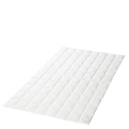 Zoeppritz Bettwaren 100 B&auml;hrchen 135x200 beige - white 100% Daunen