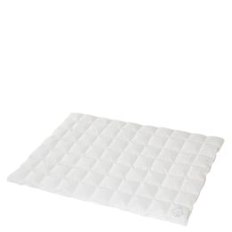 Zoeppritz Bettwaren 100 B&auml;hrchen 200x220 beige - white 100% Daunen