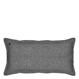 Zoeppritz Kissenbezug Stay Forever 40x80 schwarz - black 100% Leinen