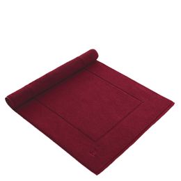 Zoeppritz Badaccessoires Superwuschel Badteppich 60x130 rot - ruby 100% Baumwolle