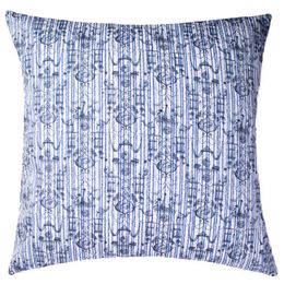 Zoeppritz Kissenbezug Believe In Centuries 60x60 Kissenbezug blau - royal blue 100% Baumwolle