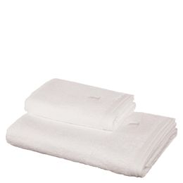 Zoeppritz Handt&uuml;cher Superwuschel 30x30 beige - white 100% Baumwolle