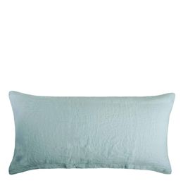 Zoeppritz Kissenbezug Stay 40x80 Kissenbezug blau - water 100% Leinen