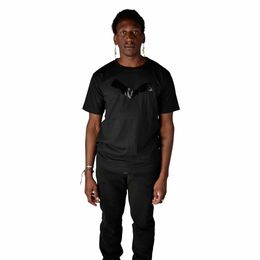 Zoeppritz Tops Tape T-Shirt L schwarz - black 100% Baumwolle