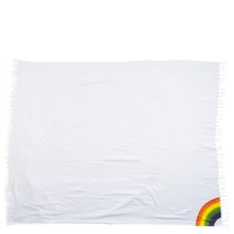 Zoeppritz Tischw&auml;sche Sale #331 Rainbow 145x250 beige - white 100% Baumwolle