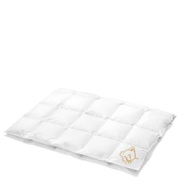 Zoeppritz Bettwaren 100 bayrische B&auml;hrchen 200x200 beige - white 100% Daunen