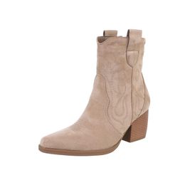 Ital-Design High Heel in Hellbraun | Gr.: 37