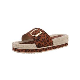 Ital-Design Sandale & Sandalette in Braun und Beige | Gr.: 41
