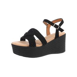 Ital-Design Sandale & Sandalette in Schwarz | Gr.: 41