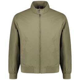 Große Größen Tommy Hilfiger Blouson aus Baumwollmischung Farbe oliv Größe: 4XL