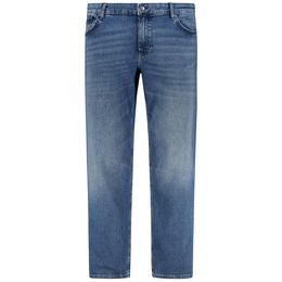 Große Größen BOSS Stretch-Jeans "Re.Maine", Regular Fit Farbe mittelblau Größe: 44/32