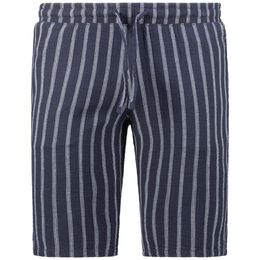 Jack & Jones Große Größen Jack&Jones Shorts aus Baumwoll-Musselin Farbe blau Größe: W42