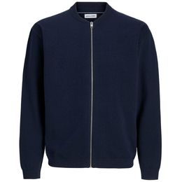Jack & Jones Große Größen Jack&Jones Strickjacke aus Baumwolle Farbe marine Größe: 3XL