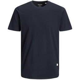 Jack & Jones Gro&szlig;e Gr&ouml;&szlig;en Jack&Jones T-Shirt mit Biobaumwolle Farbe blau Gr&ouml;&szlig;e: 3XL