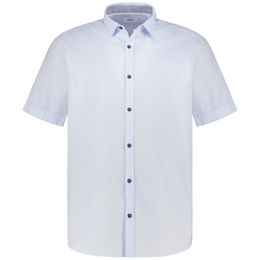 Gro&szlig;e Gr&ouml;&szlig;en s.Oliver Freizeithemd aus Baumwolle Farbe blau Gr&ouml;&szlig;e: 4XL