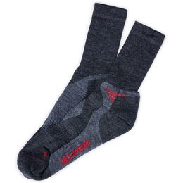 Gro&szlig;e Gr&ouml;&szlig;en LUSANA Trekking-Socken mit Polsterung, lang Farbe anthrazit Gr&ouml;&szlig;e: 42-44