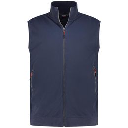 Große Größen ADAMO Sweatweste mit Seitentaschen Farbe dunkelblau Größe: 3XL