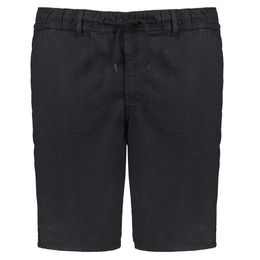 Große Größen ADAMO Schlupfjeans-Shorts mit Stretch, gerade Farbe schwarz Größe: 3XL