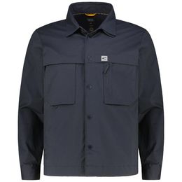 Große Größen Camel Active Overshirt aus Funktionsmaterial, wasserabweisend Farbe dunkelblau Größe: 3XL