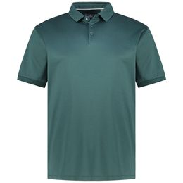 Große Größen Ragman Poloshirt aus merzerisierter Baumwolle Farbe dunkelgrün Größe: 5XL