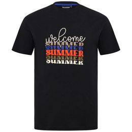 Gro&szlig;e Gr&ouml;&szlig;en North T-Shirt mit Print Farbe schwarz Gr&ouml;&szlig;e: 3XL
