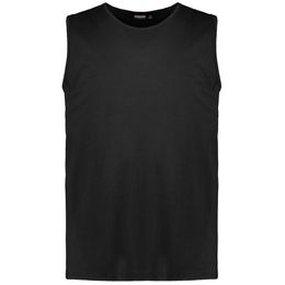 Gro&szlig;e Gr&ouml;&szlig;en ADAMO Tanktop aus Baumwolle Farbe schwarz Gr&ouml;&szlig;e: 3XL
