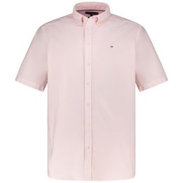 Große Größen Tommy Hilfiger Freizeithemd aus Baumwolle Farbe pink Größe: 3XL
