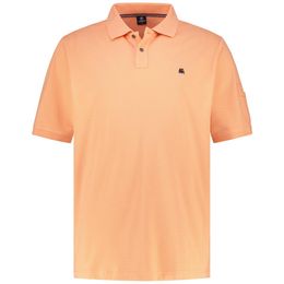 Große Größen Lerros Basic-Poloshirt Farbe orange Größe: 6XL