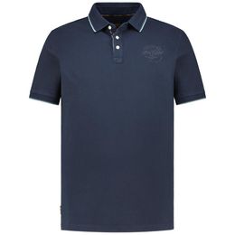 PME-Legend Gro&szlig;e Gr&ouml;&szlig;en PME LEGEND Poloshirt mit Label-Print Farbe dunkelblau Gr&ouml;&szlig;e: 4XL