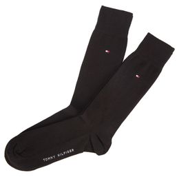 Gro&szlig;e Gr&ouml;&szlig;en Tommy Hilfiger Doppelpack Socken, extrabreiter Bund Farbe schwarz Gr&ouml;&szlig;e: 47-49