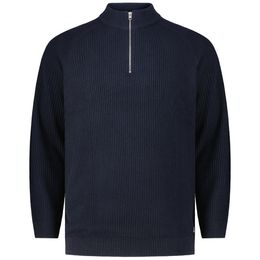 Jack & Jones Gro&szlig;e Gr&ouml;&szlig;en Jack&Jones Strickpullover aus Baumwollmischung Farbe blau Gr&ouml;&szlig;e: 3XL