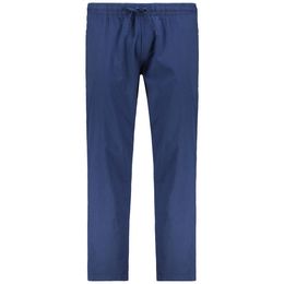 Jack & Jones Gro&szlig;e Gr&ouml;&szlig;en Jack&Jones Jogpants aus Baumwoll-Leinenmix Farbe blau Gr&ouml;&szlig;e: W46