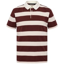 Gro&szlig;e Gr&ouml;&szlig;en North Poloshirt mit Stretch Farbe dunkelrot Gr&ouml;&szlig;e: 4XL