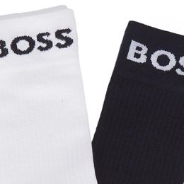 Gro&szlig;e Gr&ouml;&szlig;en BOSS Doppelpack Sport- und Freizeitsocken Farbe dunkelblau Gr&ouml;&szlig;e: 47-50